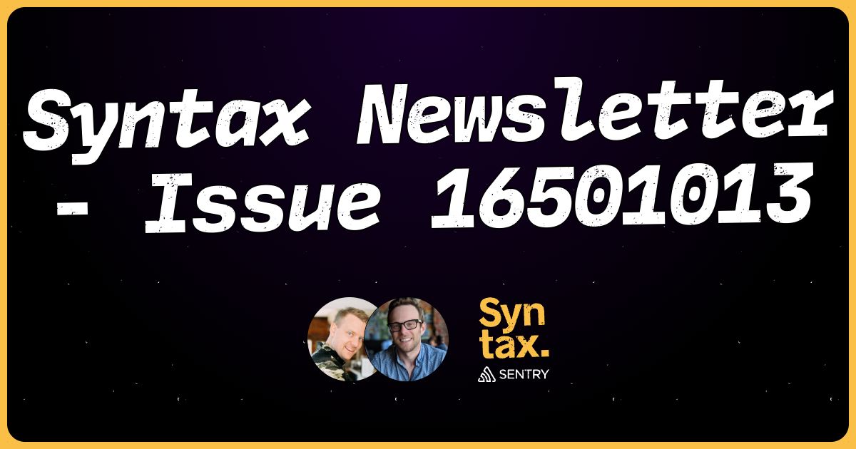 Syntax Newsletter - Issue 16501013